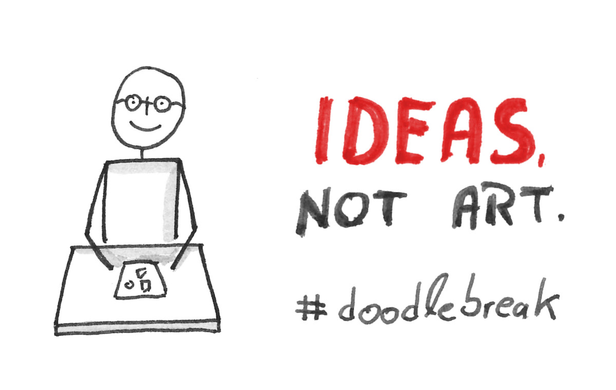 Doodle Break: Ideas, not Art | des-OR-mad (by Oliver Rapp)